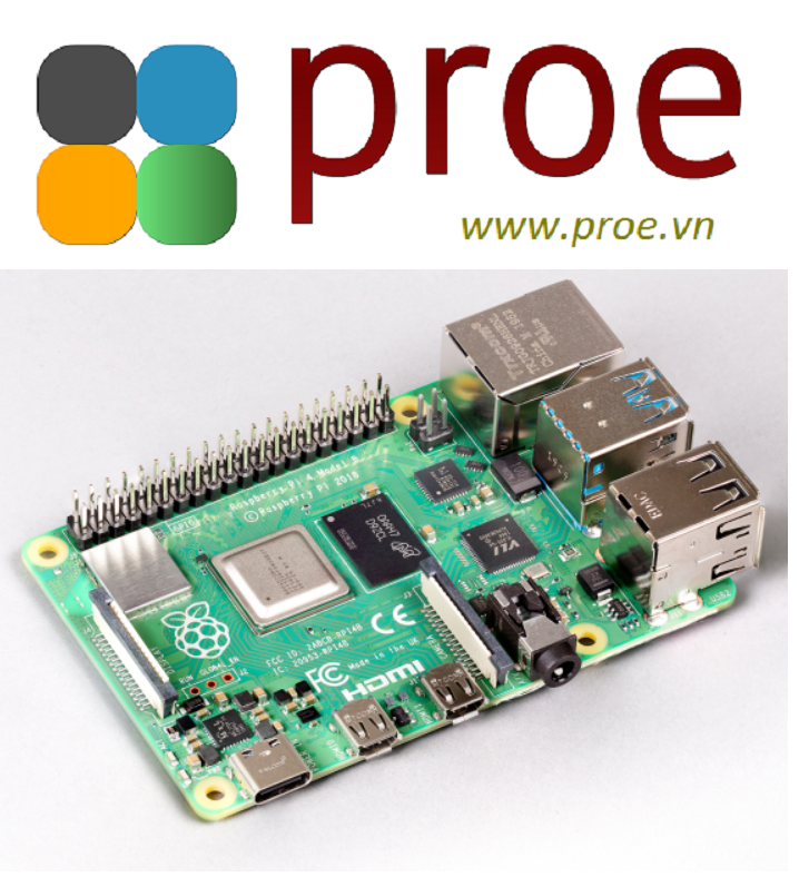 Raspberry Pi 4 Model B 8GB RAM | Điện tử ProE