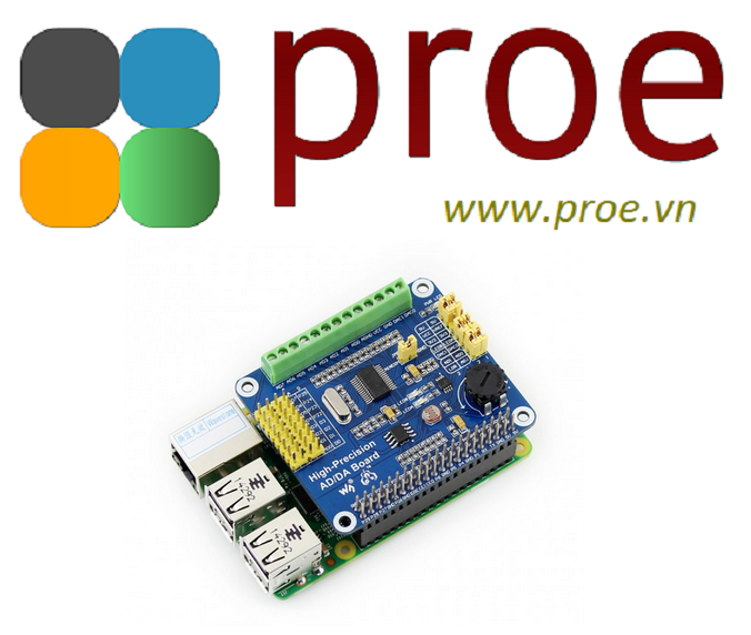 High - Precision AD/DA Board | Điện tử ProE