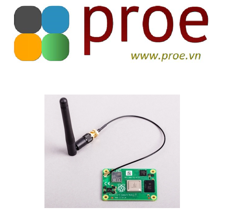 Compatible Antenna for Raspberry Pi Compute Module 4 CM4, 2.4G/5G WiFi ...