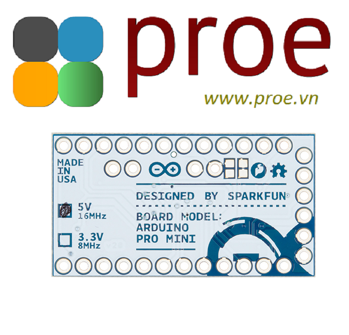 Arduino Pro Mini 328 - 5V/16MHz SparkFun | Điện tử ProE