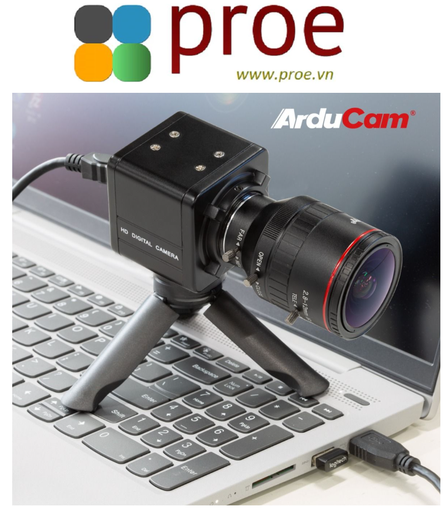 Arducam High Quality Complete USB Camera Bundle, 12MP 1/2.3 Inch IMX477 ...