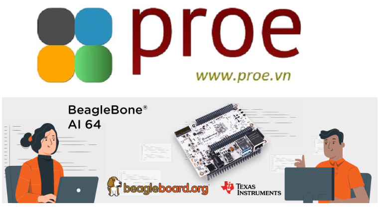 BEAGLEBONE-AI-64 Daughter Board, BeagleBoard, BEAGLE Board, TDA4VM, ARM ...