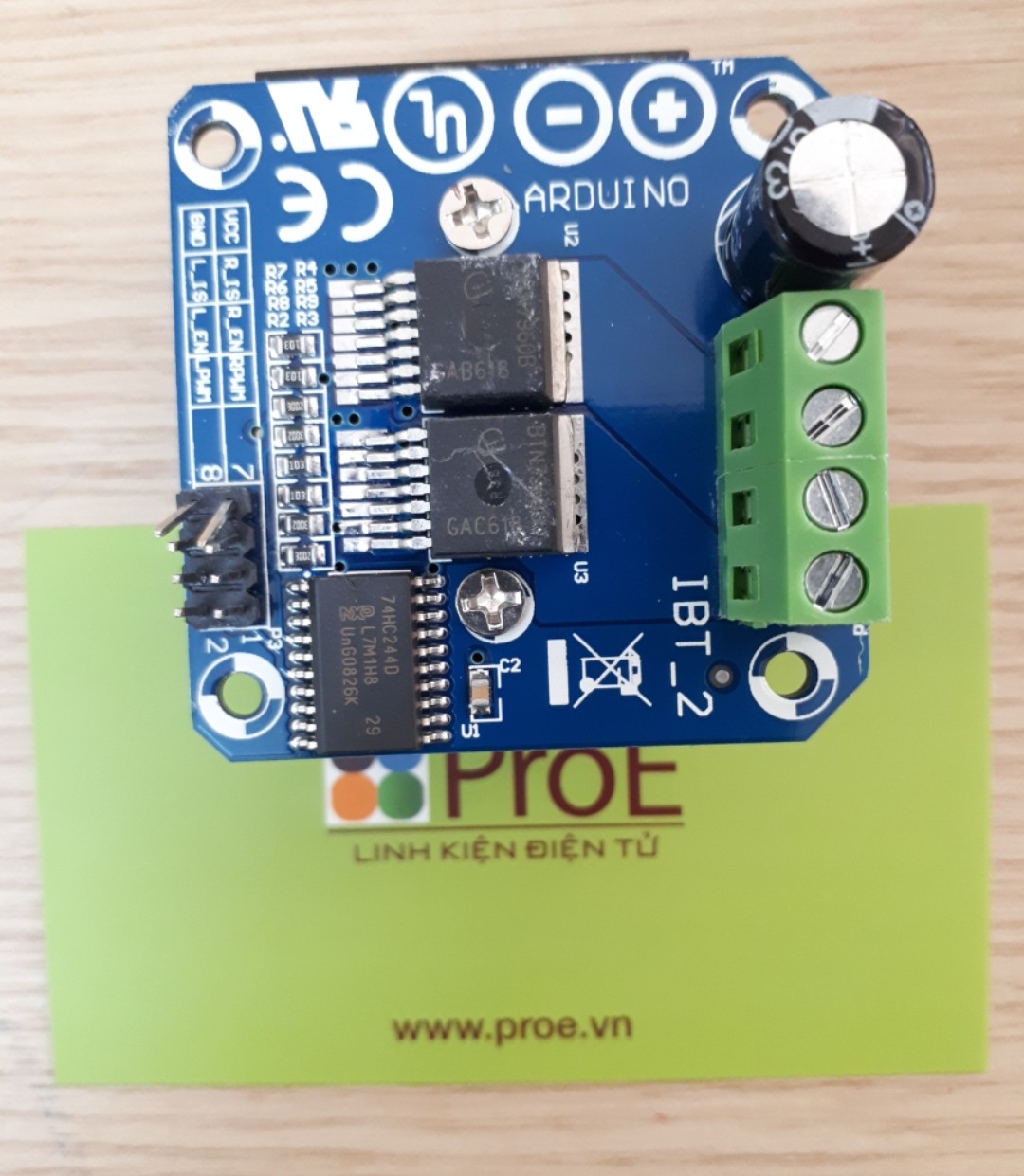 Module BTS7960 Điều Khiển Động Cơ 43A | Điện tử ProE
