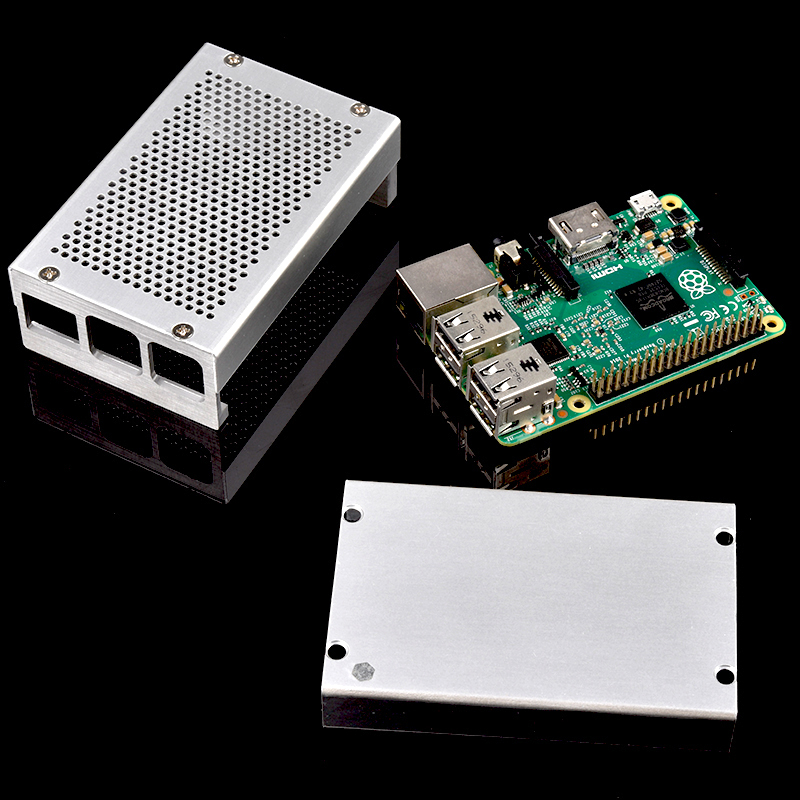 Vỏ nhôm cho Raspberry Pi 3 | Điện tử ProE
