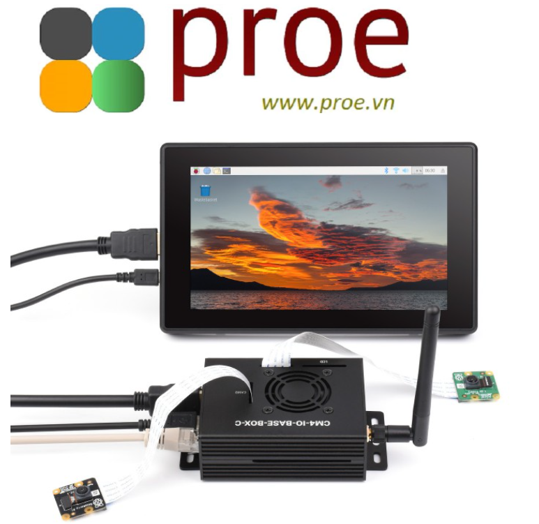 CM4-IO-BASE-BOX-C | Điện tử ProE