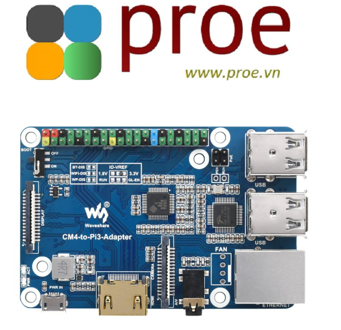 CM4-to-Pi3-Adapter-B | Điện tử ProE