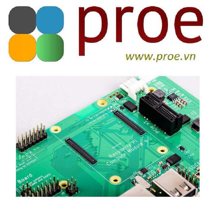 Compute Module 4 IO Board CM4 | Điện tử ProE