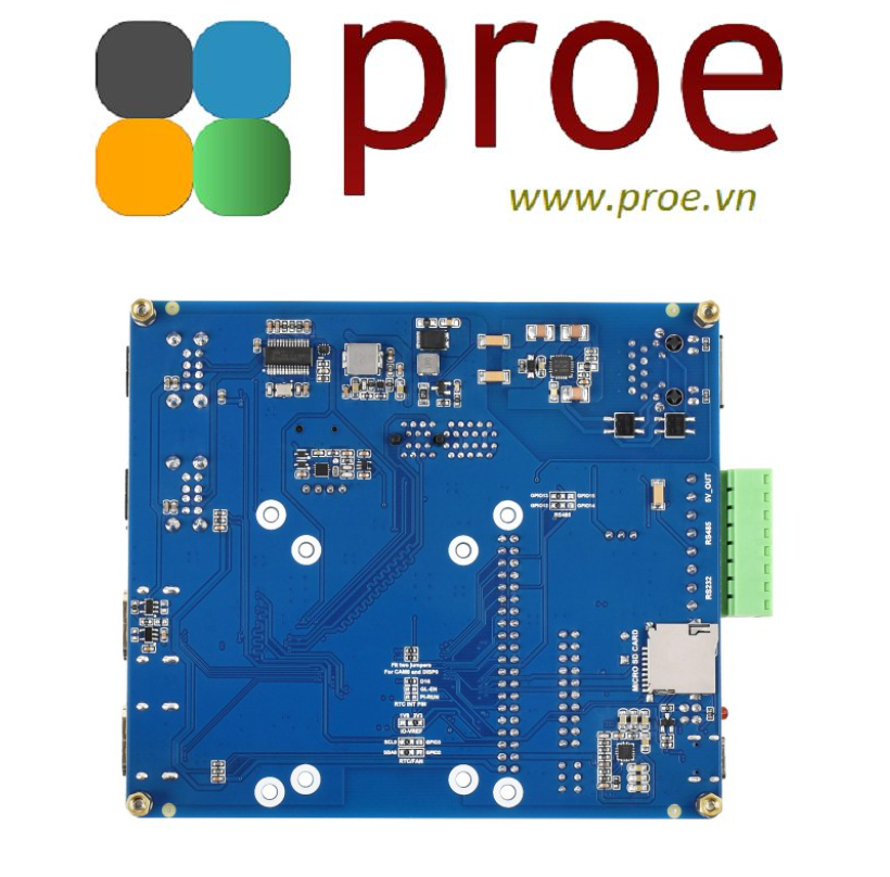 Raspberry Pi Compute Module 4 IO Board With PoE Feature (Type B), for ...