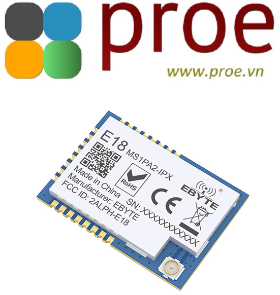 E18-MS1PA2-IPX ZigBee CC2530 PA Module | Điện tử ProE