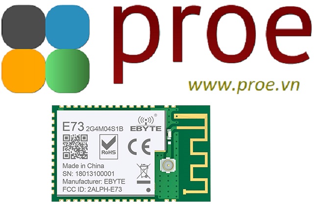 Module BLE nRF52832 E73-2G4M04S1B | Điện tử ProE