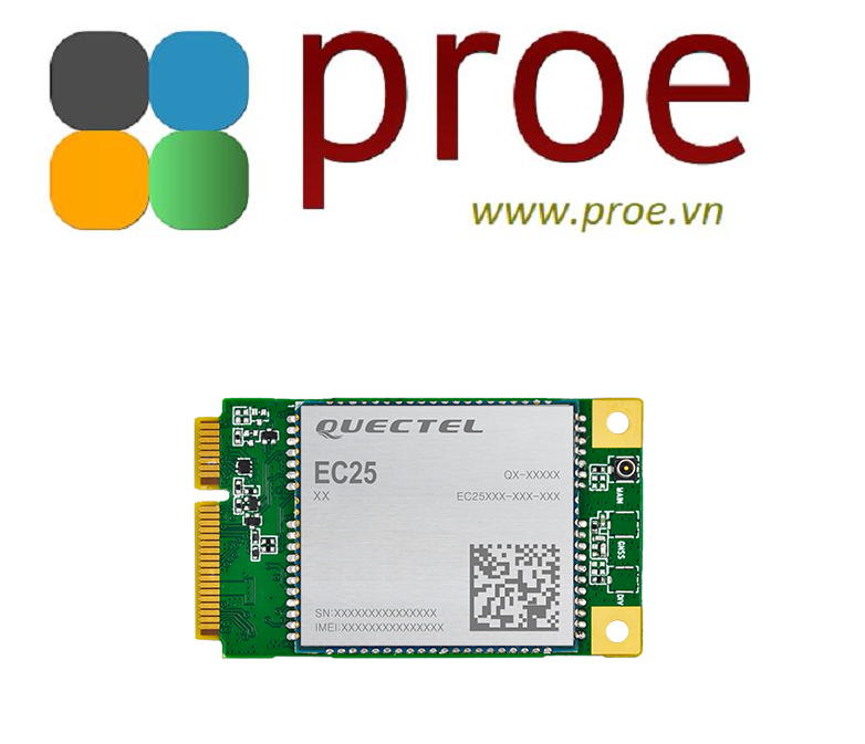 EC25 Mini PCIe 4G IoT Module | Điện tử ProE