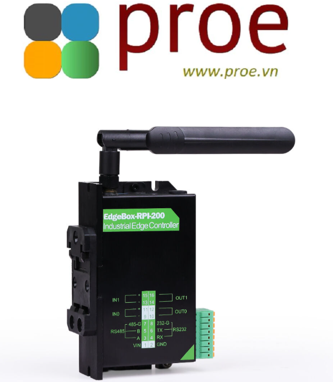 EdgeBox RPi 200 - Raspberry Pi IoT Edge Device | IoT Gateway | Điện tử ProE