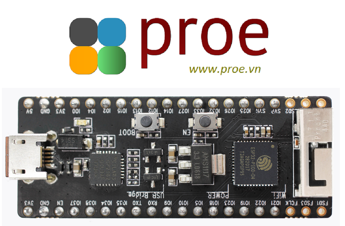 ESP32-PICO-KIT | Điện tử ProE