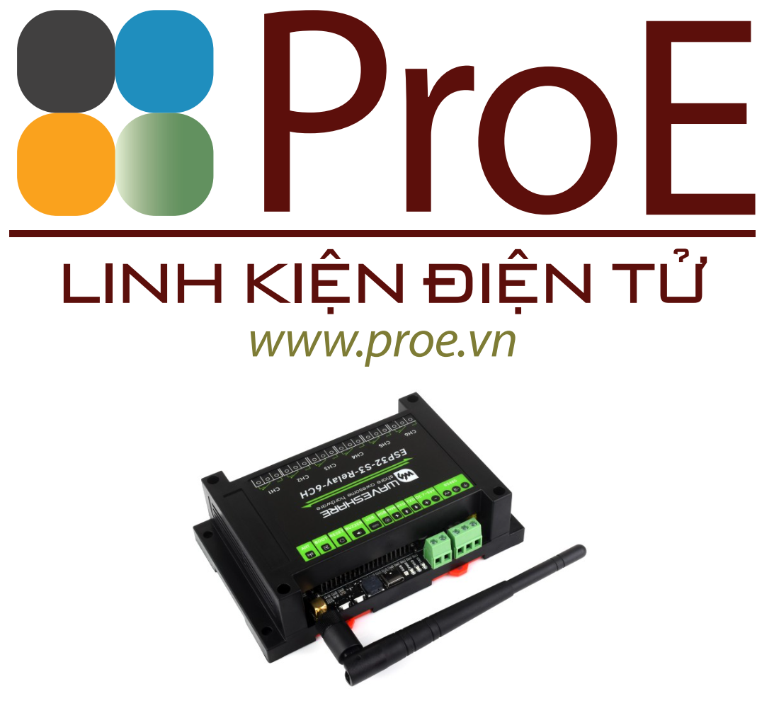 ESP32-S3-Relay-6CH | Điện tử ProE
