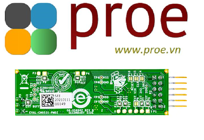 EVAL-CN0531-PMDZ DAC SPI Pmod Board Medical Instrumentation | Điện tử ProE EVAL-CN0531-PMDZ DAC SPI Pmod Board Medical Instrumentation | Điện tử ProE