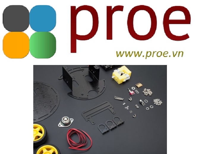 Turtle 2WD Arduino Mobile Robot Platform | Điện tử ProE
