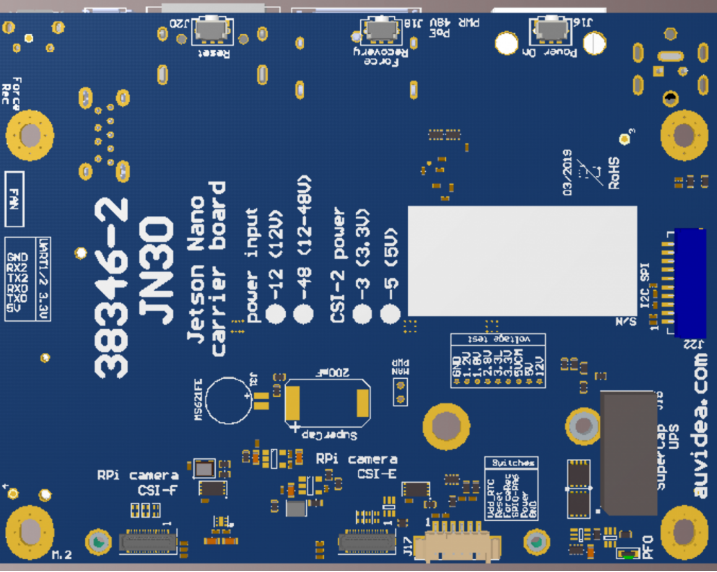 JN30 carrier board for Jetson Nano | Điện tử ProE