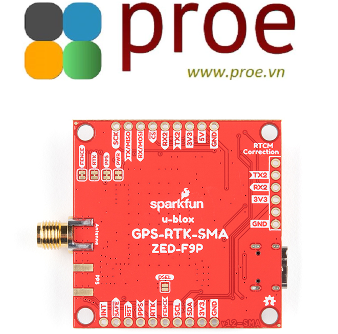 SparkFun GPS-RTK-SMA Kit | Điện tử ProE