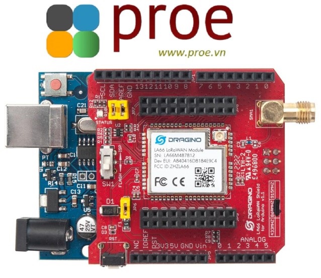 LA66 LoRaWAN Shield | Điện tử ProE