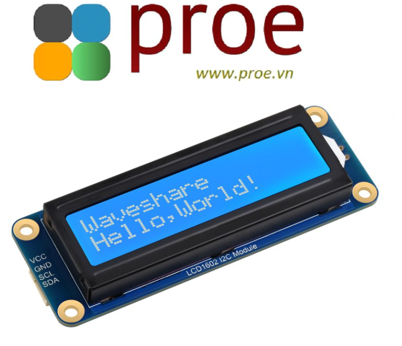 LCD1602 I2C Module | Điện tử ProE