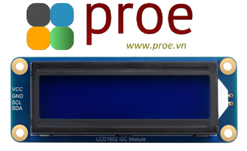 LCD1602 I2C Module | Điện tử ProE