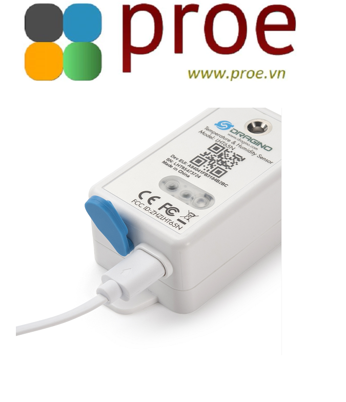 LHT65N LoRaWAN Temperature & Humidity Sensor | Điện tử ProE
