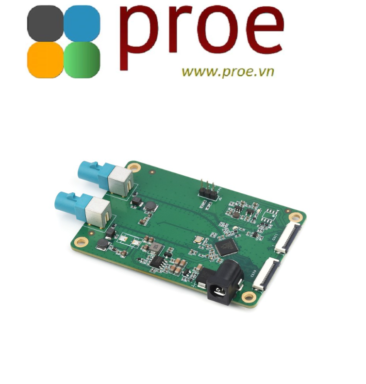 2-Ch GMSL Camera Adapter Board, Equipped With MAX9296A Deserializer ...