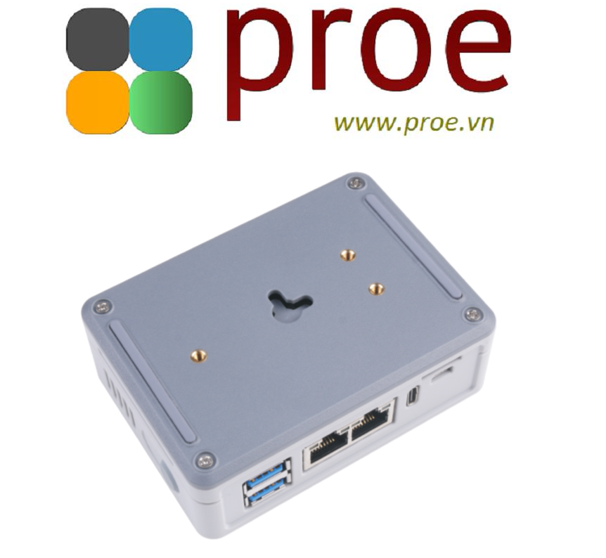 Mini Router with Raspberry Pi Compute Module 4, Dual Gigabit Ethernet ...