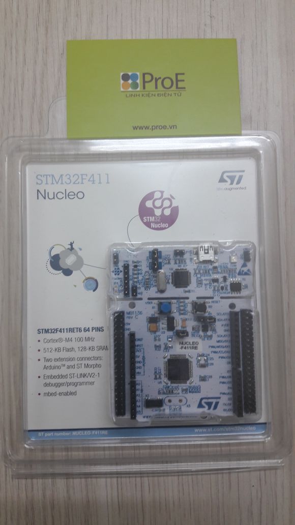 KIT NUCLEO-F411RE Kit STM32F411 | Điện tử ProE