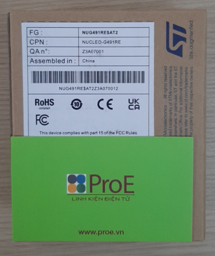 NUCLEO-G491RE | Điện tử ProE