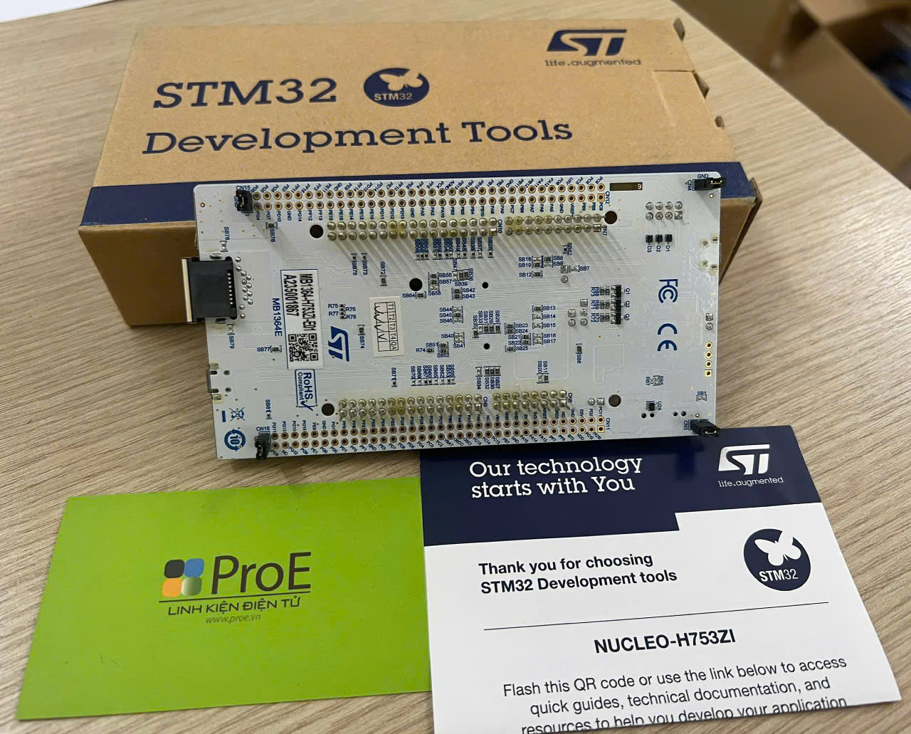 Stm32 Nucleo 144 Development Board With Stm32h753zi Mcu Supports Arduino St Zio And Morpho