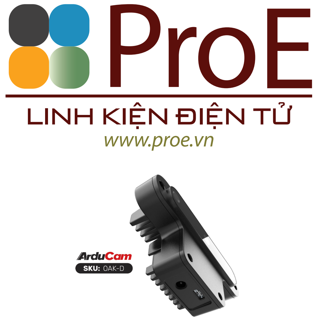 OAK-D HD Camera Development Kit, OpenCV AI Machine Vision Kit | Điện tử ...