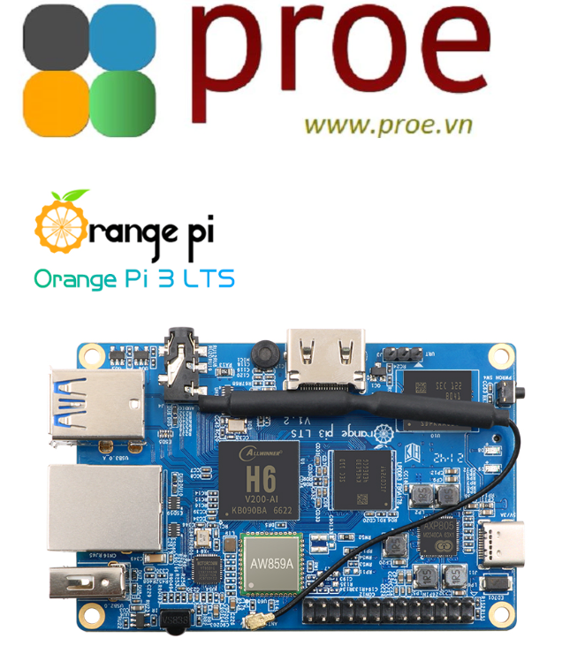 Orange Pi 3 LTS | Điện tử ProE