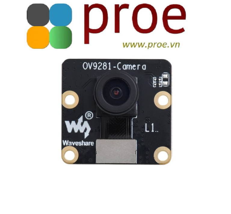 OV9281-120 Mono Camera for Raspberry Pi, Global Shutter, 1MP | Điện tử ProE