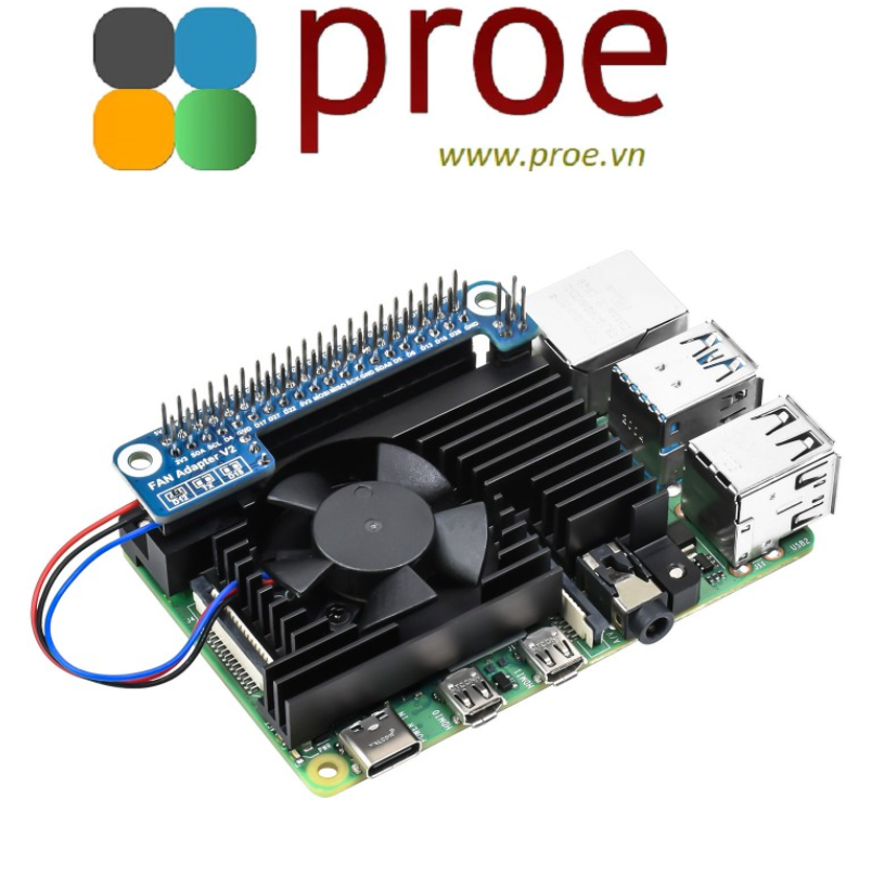 PI4-FAN-PWM-B | Điện tử ProE