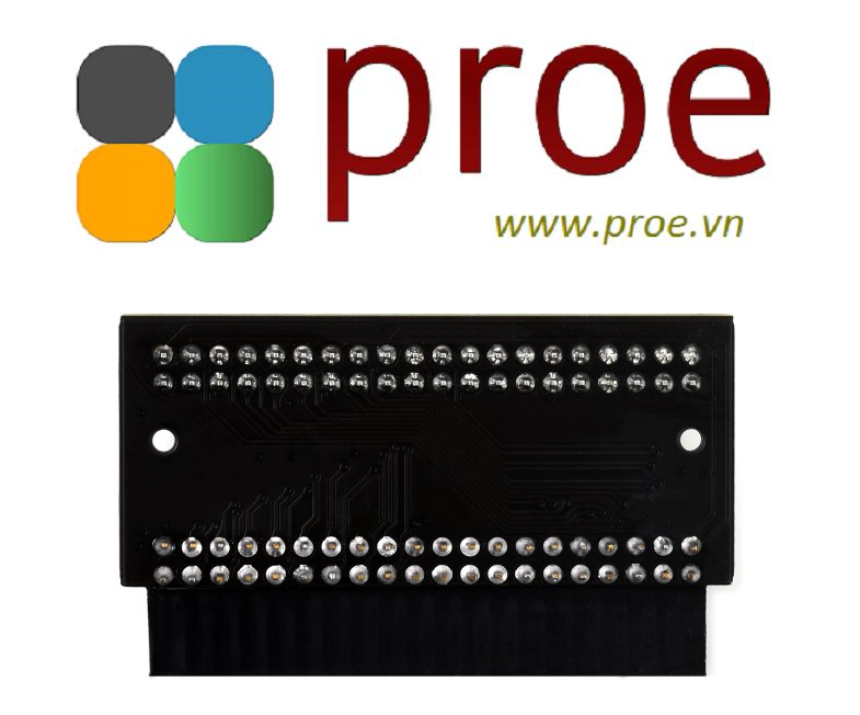 PI400-GPIO-ADAPTER-A Raspberry Pi 400 GPIO Header Adapter, Header Expansion | Điện tử ProE