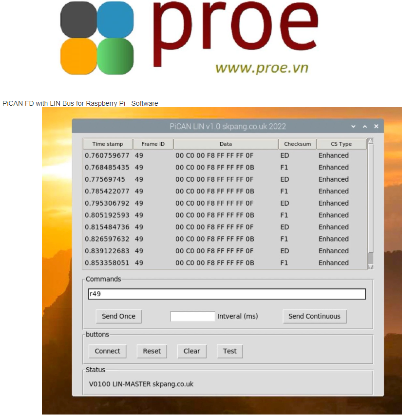 PiCAN FD with LIN Bus for Raspberry Pi | Điện tử ProE