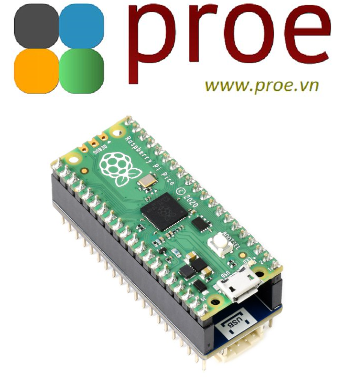 Audio Expansion Module for Raspberry Pi Pico, Concurrently Headphone / Speaker Output | Điện tử ProE
