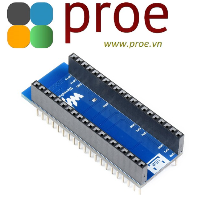 Dual-Mode Bluetooth Module for Raspberry Pi Pico, SPP / BLE, Bluetooth 5.1 | Điện tử ProE