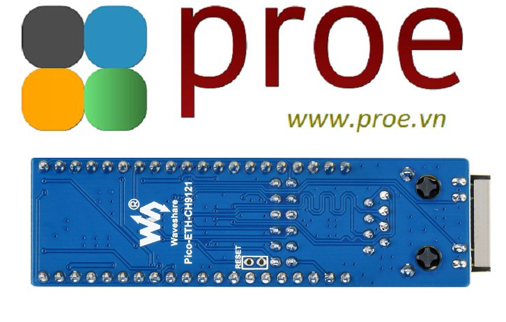 Pico-ETH-CH9121 Ethernet to UART Converter for Raspberry Pi Pico, 10/100M Ethernet | Điện tử ProE