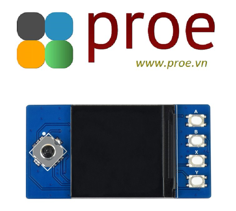 1.3inch LCD Display Module for Raspberry Pi Pico, 65K Colors, 240×240, SPI | Điện tử ProE
