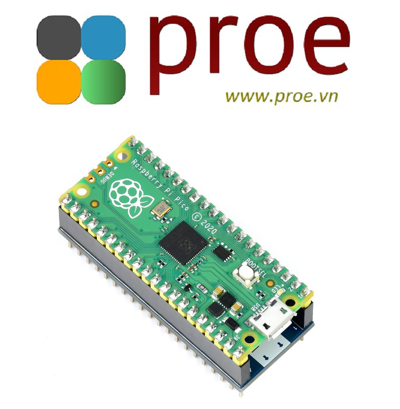 Pico-RTC-DS3231 Precision RTC Module for Raspberry Pi Pico, Onboard DS3231 Chip | Điện tử ProE
