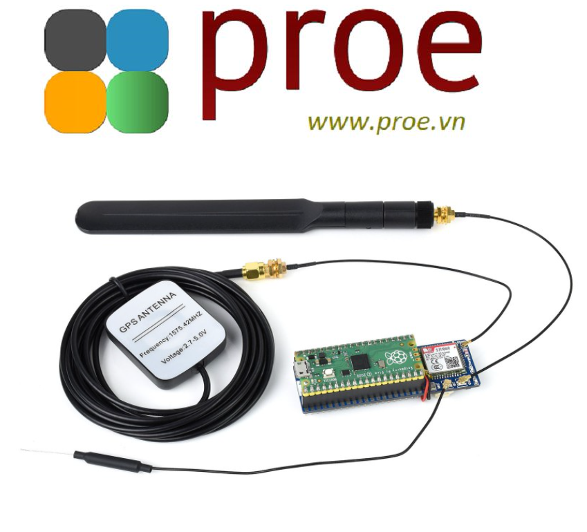 SIM868 GSM/GPRS/GNSS Module for Raspberry Pi Pico, Bluetooth Connection ...