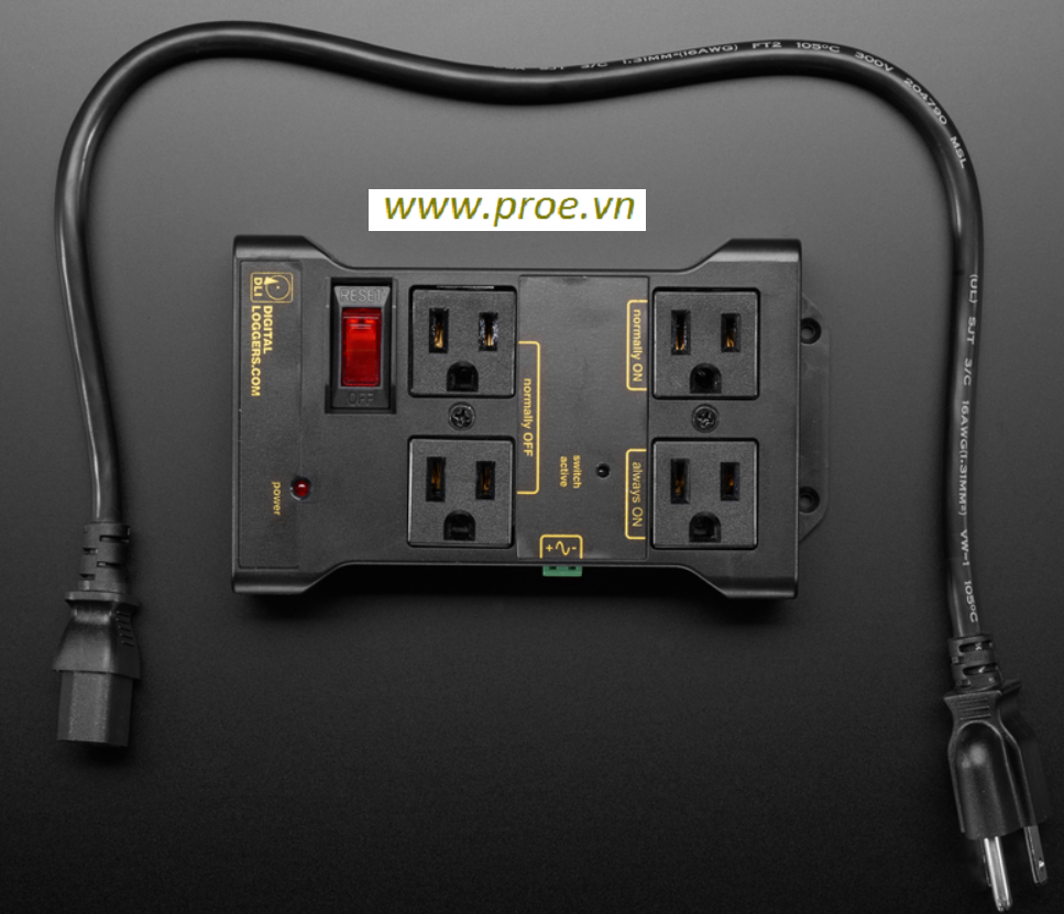 Controllable Four Outlet Power Relay Module version 2 | Điện tử ProE