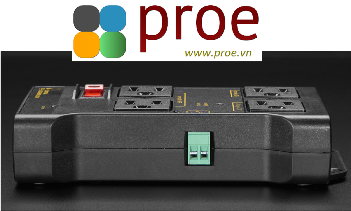 Controllable Four Outlet Power Relay Module version 2 | Điện tử ProE