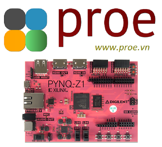 Pynq Z1 Python Productivity For Zynq 7000 Armfpga Soc Điện Tử Proe