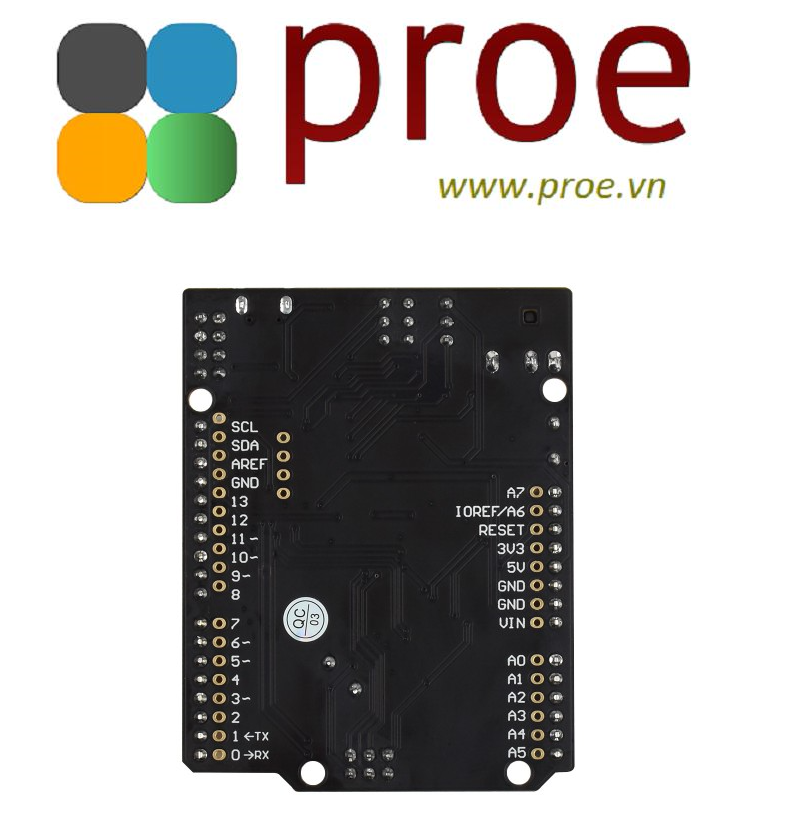 R3 PLUS Package A ATMEGA328P Microcontroller Development Board, Arduino-Compatible | Điện tử ProE