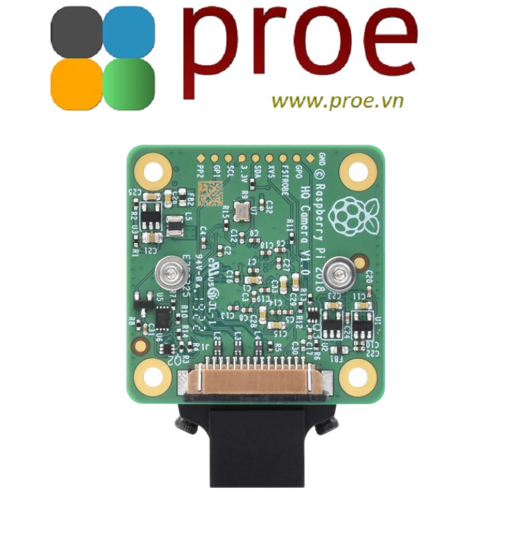 Raspberry Pi HQ Camera M12 | Điện tử ProE