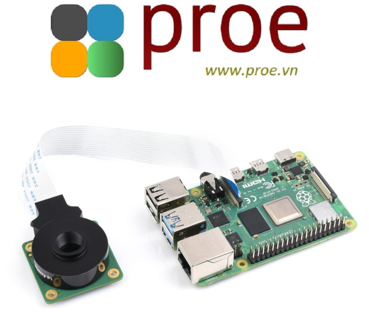 Raspberry Pi HQ Camera M12 | Điện tử ProE