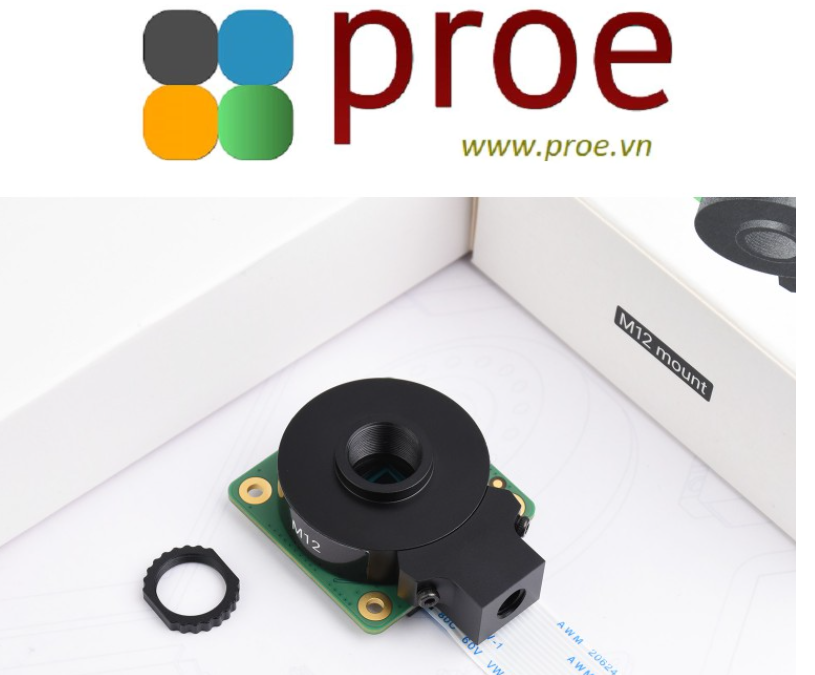 Raspberry Pi HQ Camera M12 | Điện tử ProE